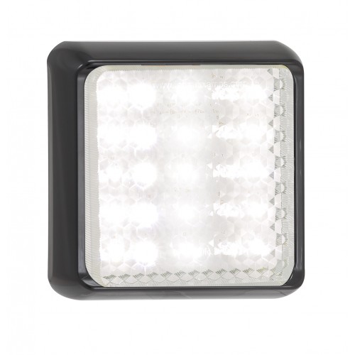 Square Reverse Lamp – Black Bracket