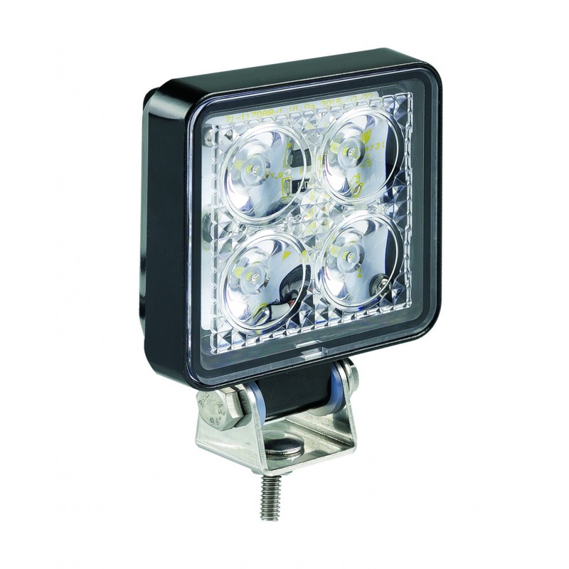Compact Square Work / Reverse Lamp - R23 Approved