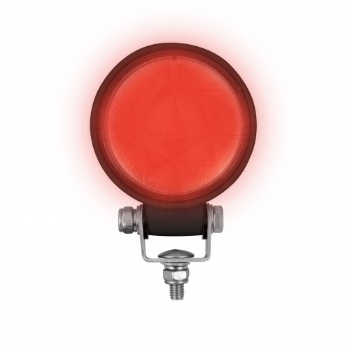 Compact Round Work Lamp – Red Output