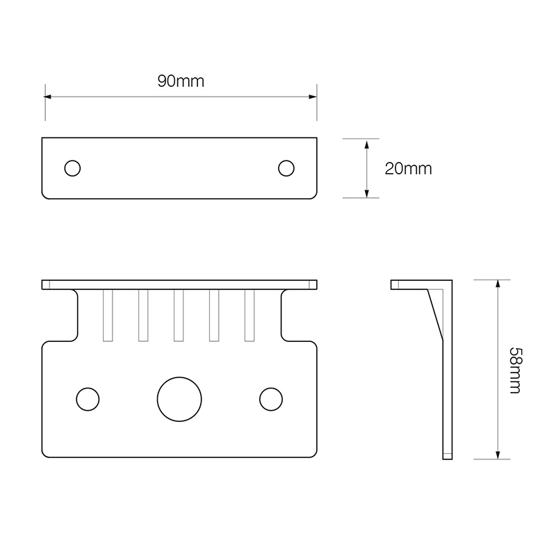 Horizontal Mounting Bracket