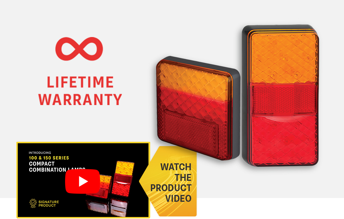 Product Focus - 100 & 150 Series Compact Combination Lamps