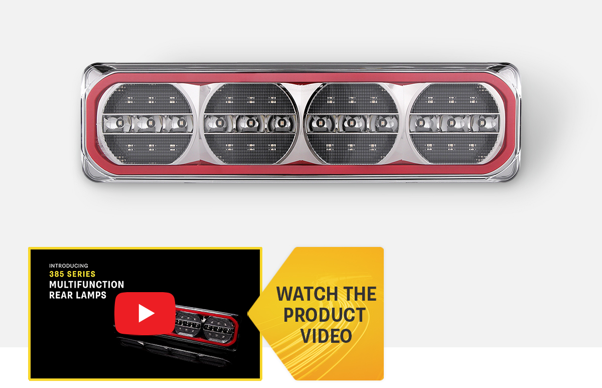 NEW Product Release - 385 Series Rear Combination Lamps